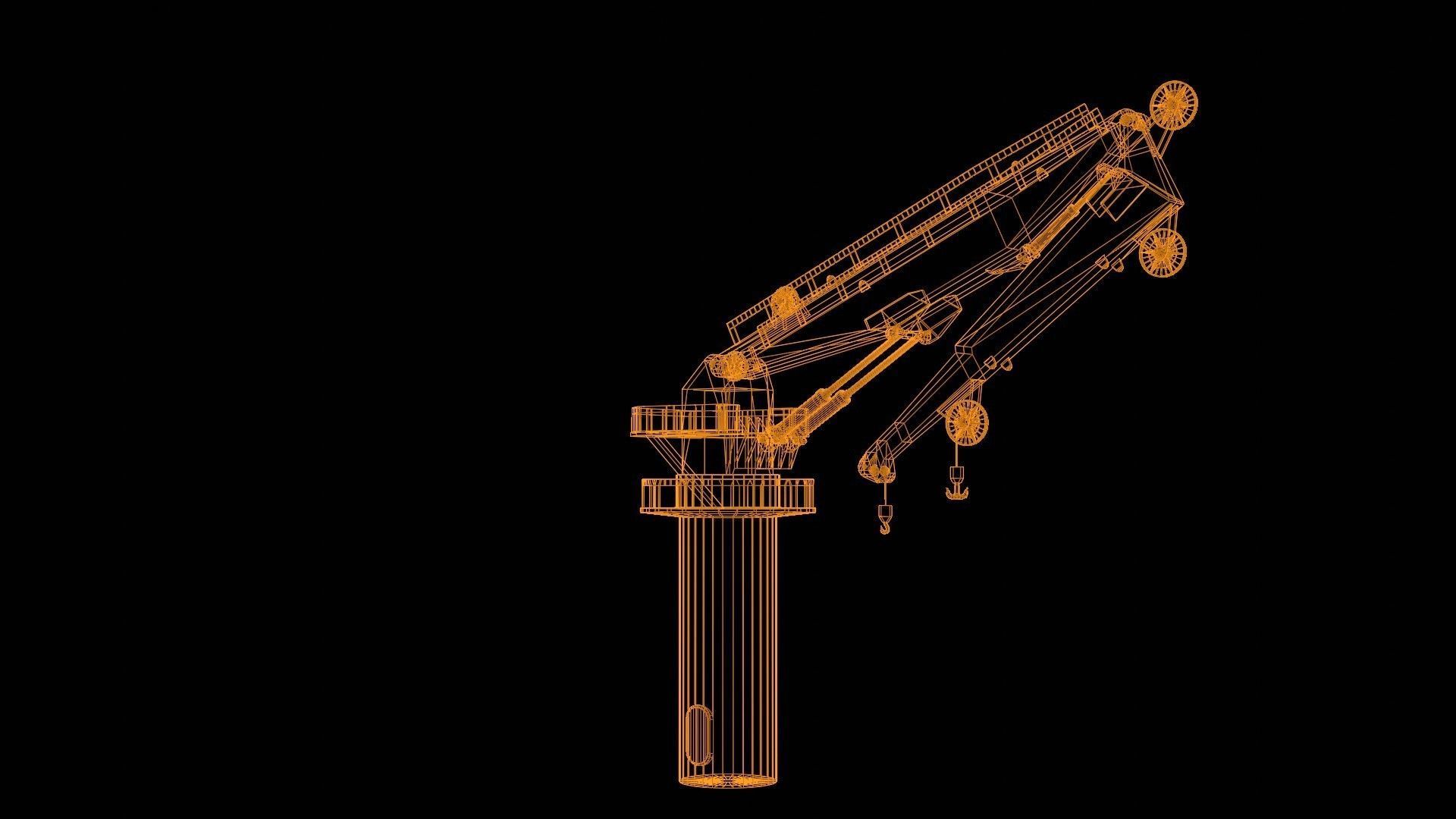 Crane Boom 3D model 3D printable | CGTrader