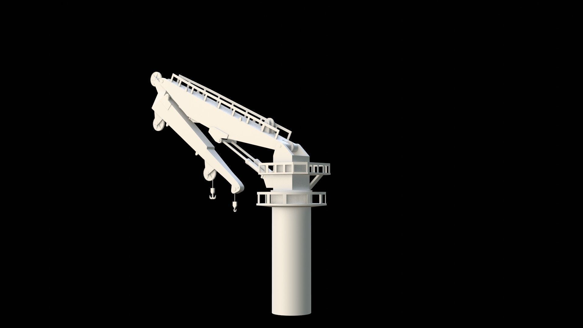 Crane Boom 3D model 3D printable | CGTrader