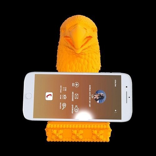 Eagle Phone Holder 3D model 3D printable | CGTrader