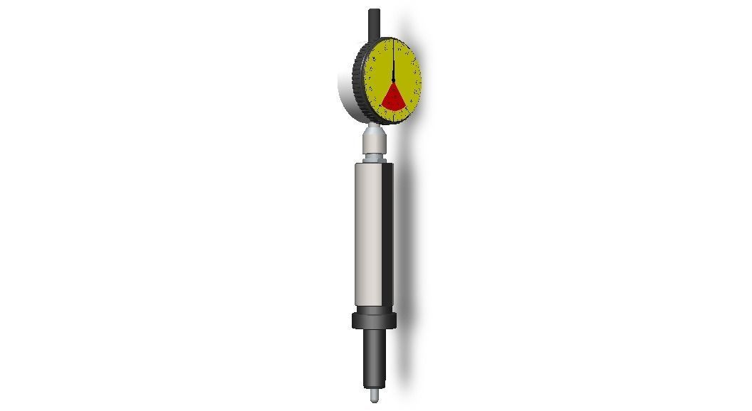 Hole Depth Gauge 3D model rigged | CGTrader