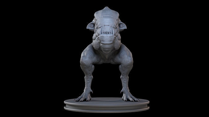 Creature 3D model 3D printable | CGTrader