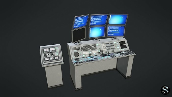 3D model Control Panel VR / AR / low-poly | CGTrader