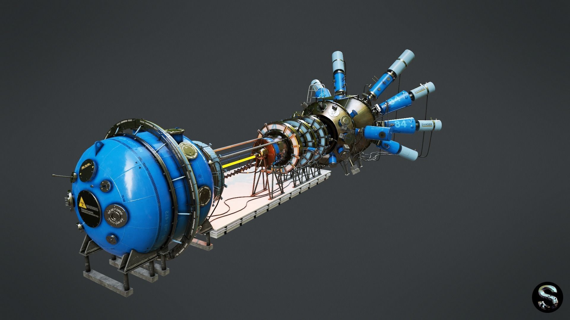 3D model Scientific Device 5 VR / AR / low-poly | CGTrader