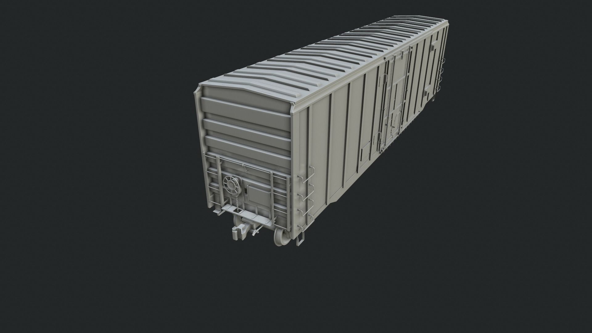 Box Car 3D model | CGTrader