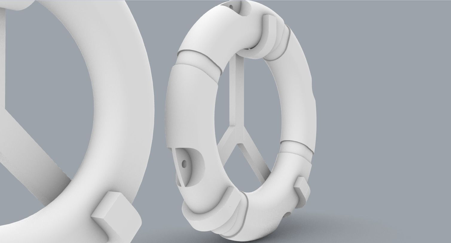 PM Lifebuoy Set 3D model 3D printable | CGTrader