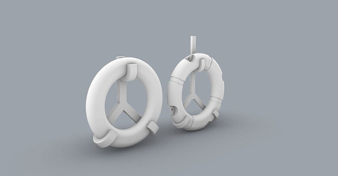 PM Lifebuoy Set 3D model 3D printable | CGTrader