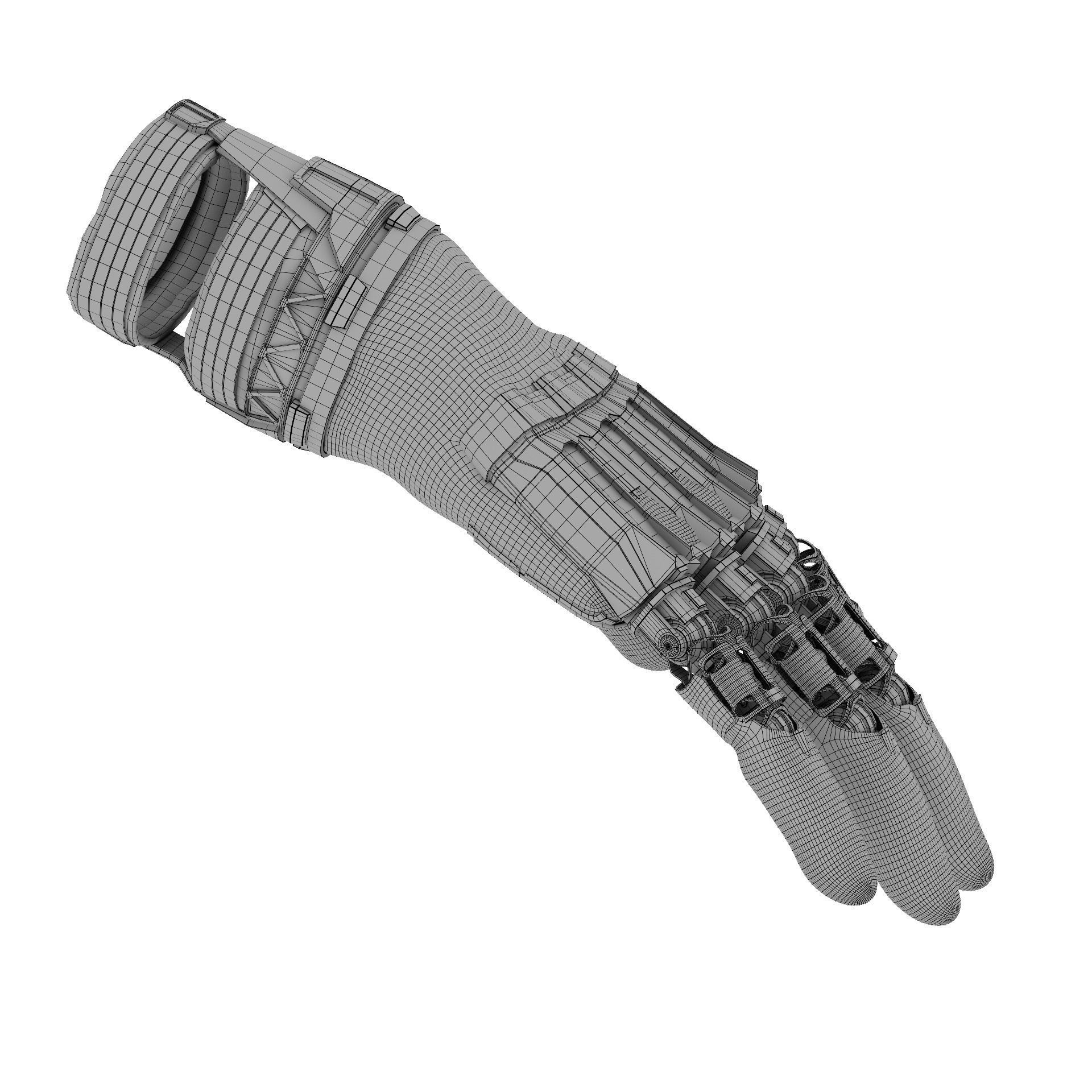 Mechanical Arm 3D model | CGTrader