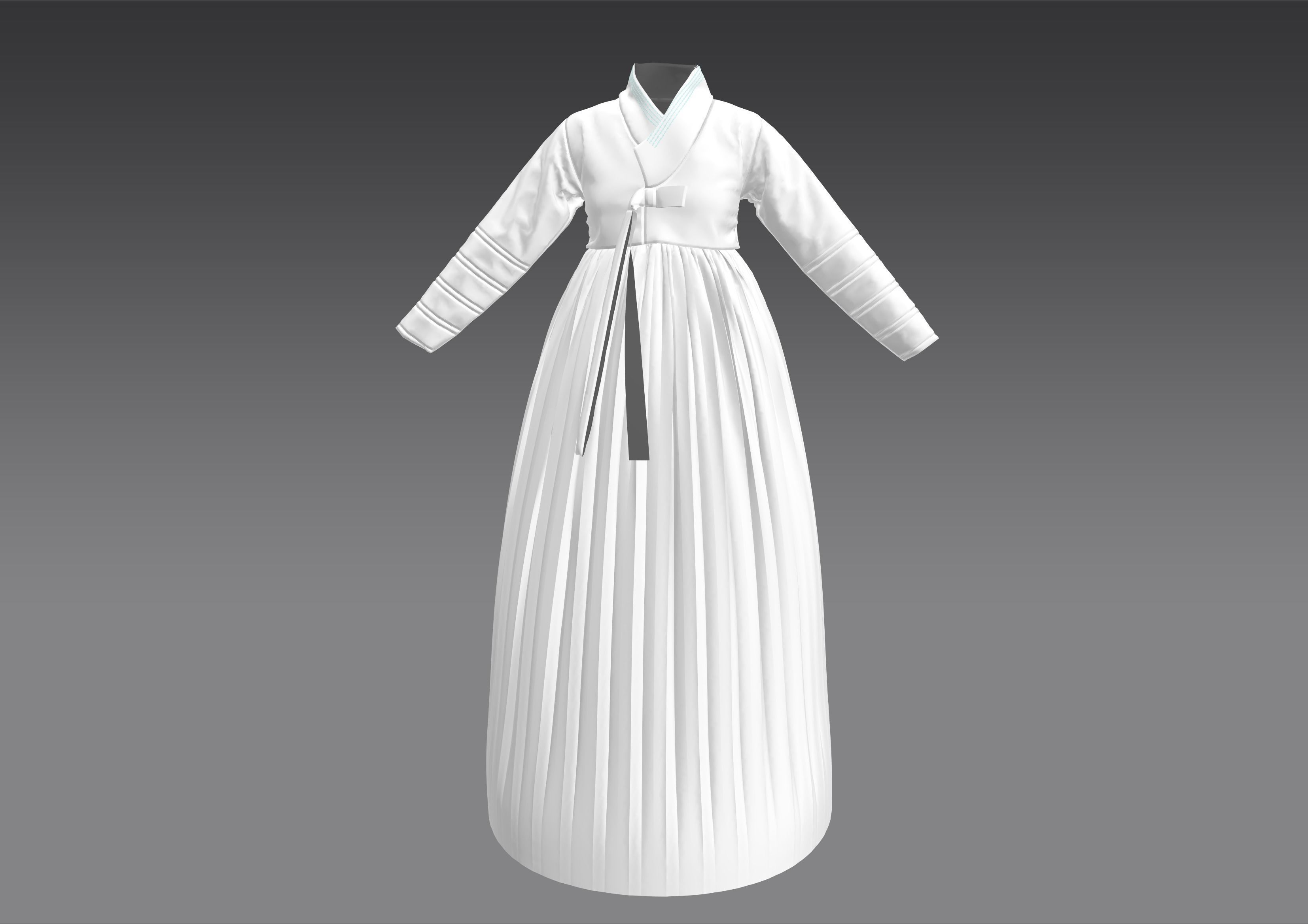 Hanbok-Hanfu high-poly 3D model | CGTrader