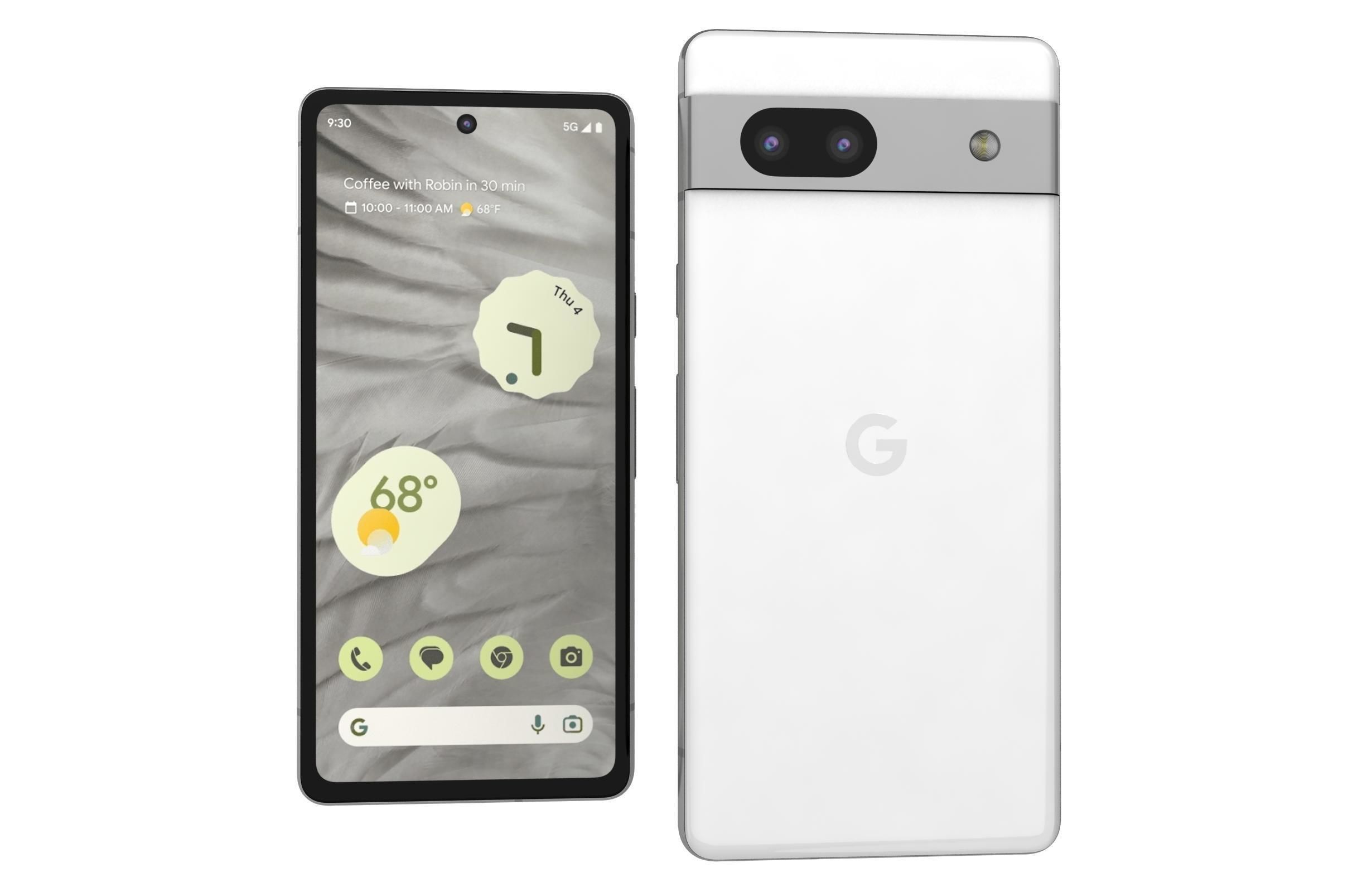 3D model Google Pixel 7A White VR / AR / low-poly | CGTrader