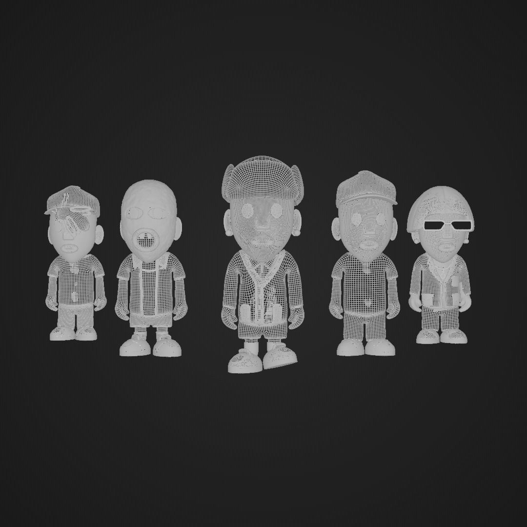 3D model Tyler The Creator Eras 3D Model Collection VR / AR / low-poly ...
