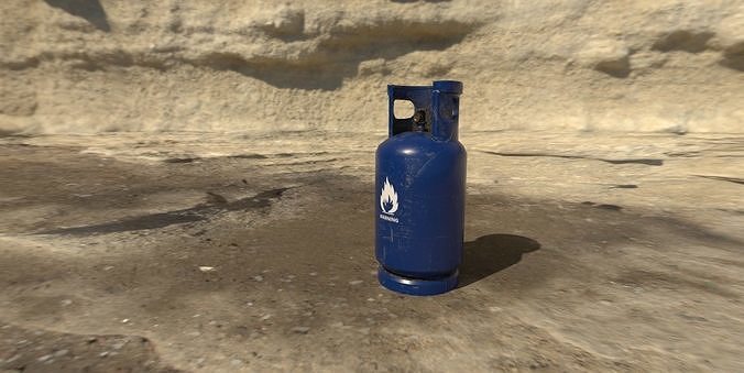 gas tank 3D model | CGTrader