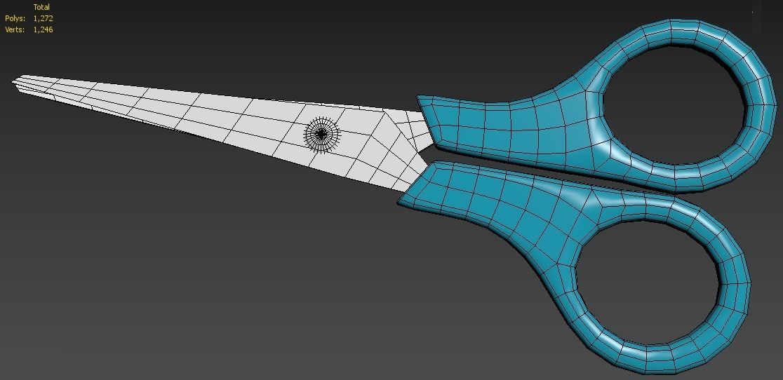 The Scissor 3D model | CGTrader