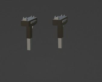 Small weapon pack free VR / AR / low-poly 3D model | CGTrader