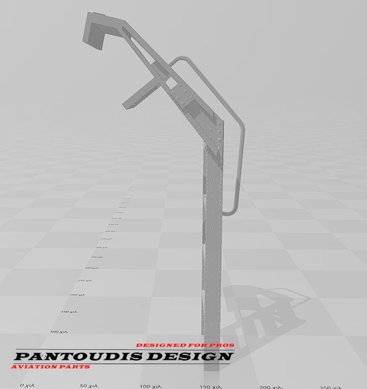 F-16C Fighting Falcon - Crew Boarding Ladder 3D model 3D printable ...