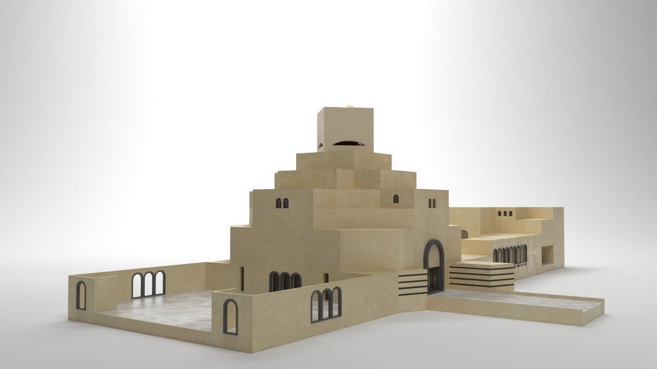 3D model Museum of Islamic Art Qatar VR / AR / low-poly | CGTrader