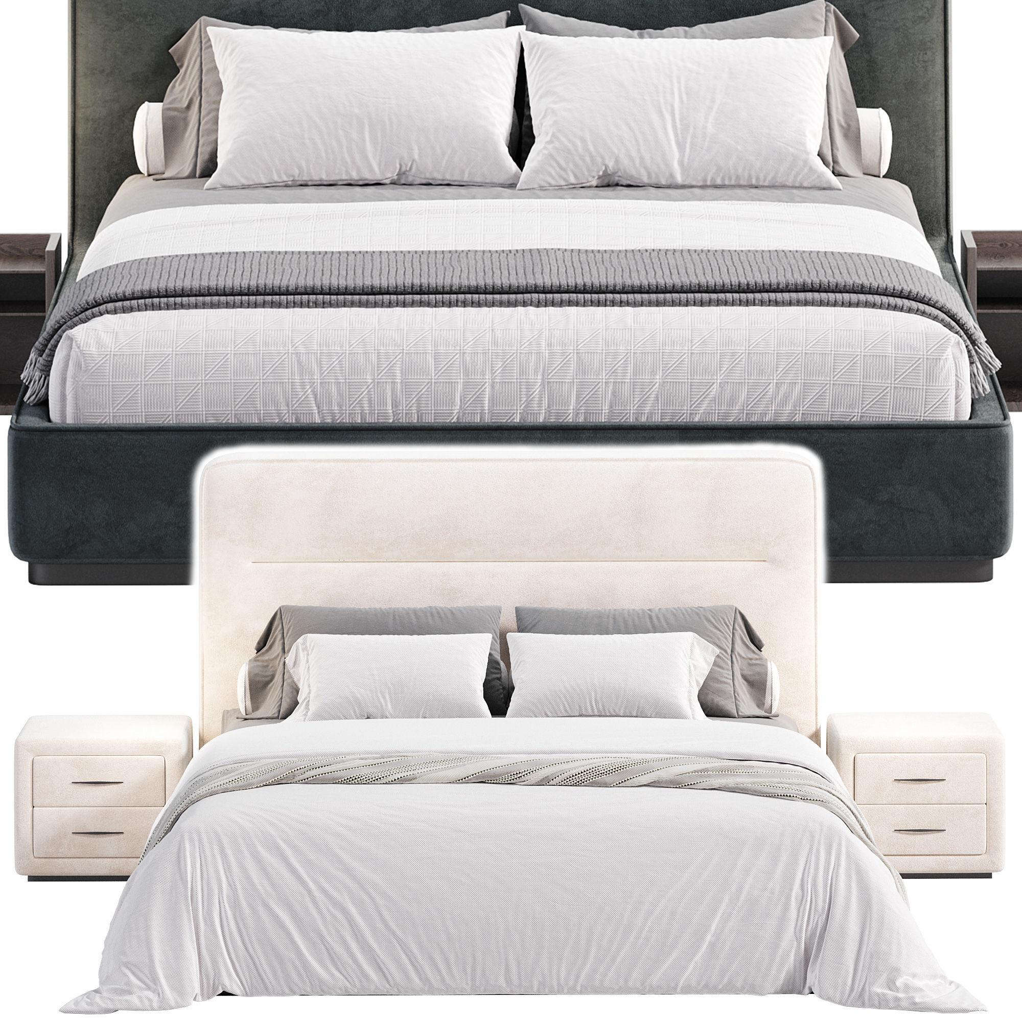 Kirk bed by Porada 3D model | CGTrader