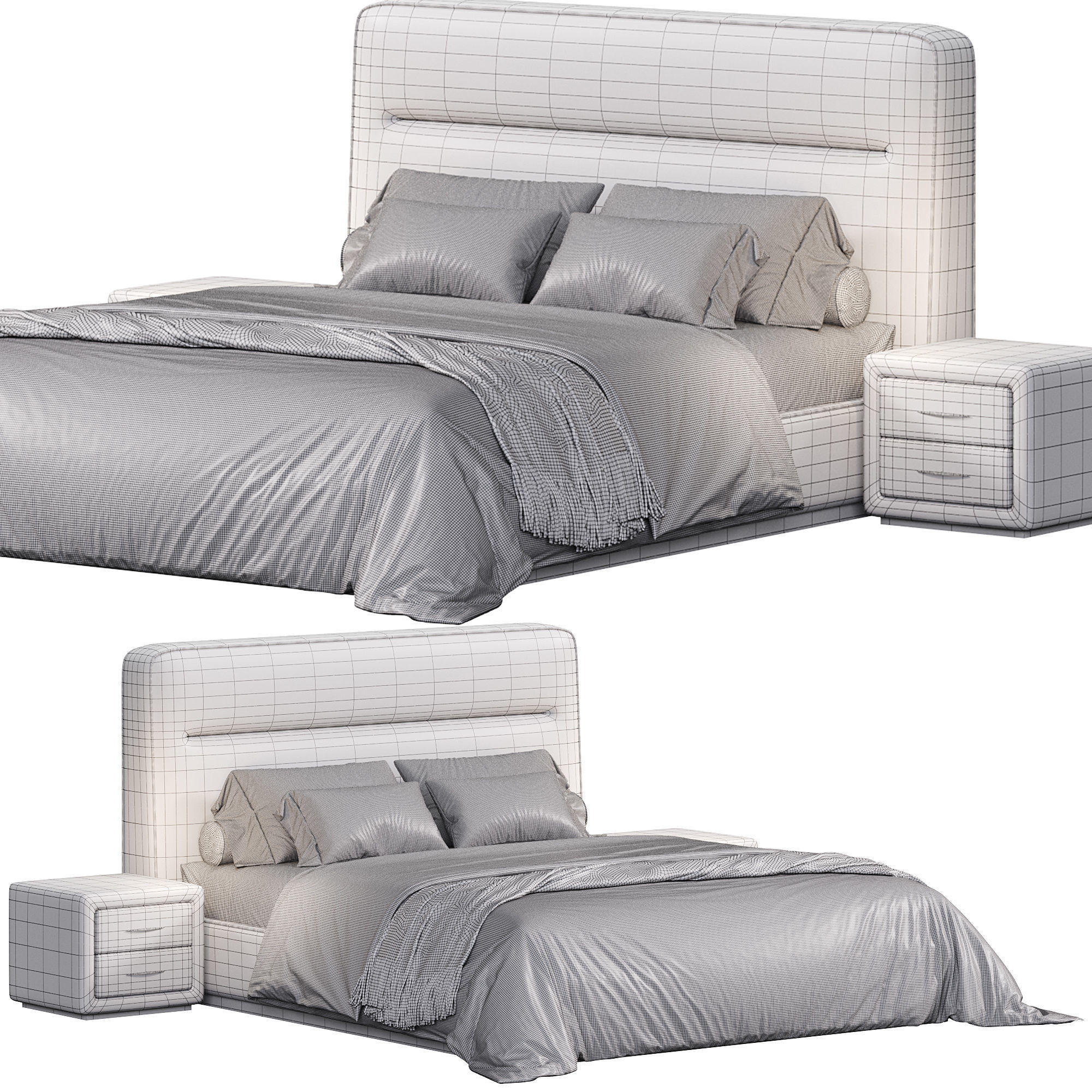 Kirk bed by Porada 3D model | CGTrader