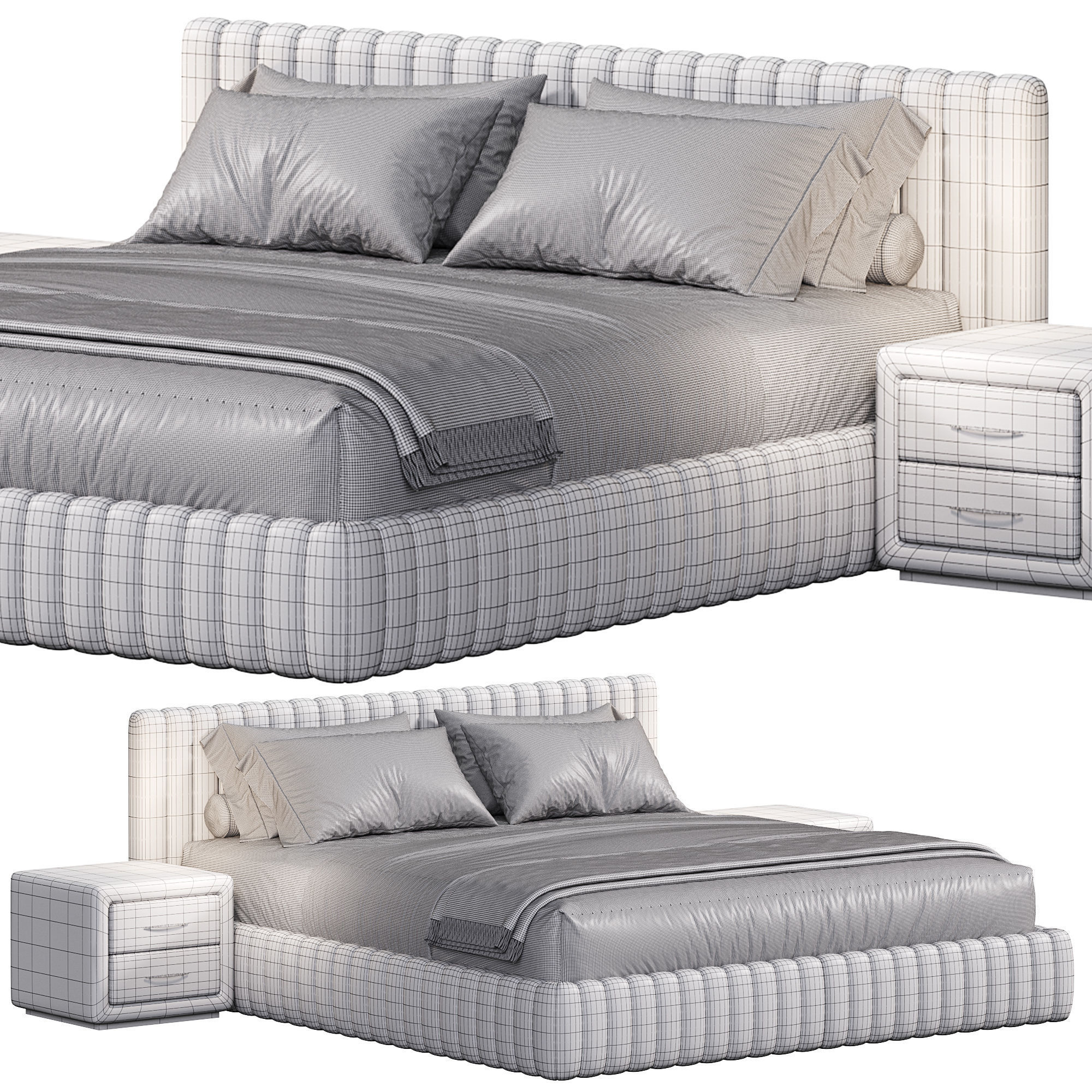 Nick bed by Samoa 3D model | CGTrader