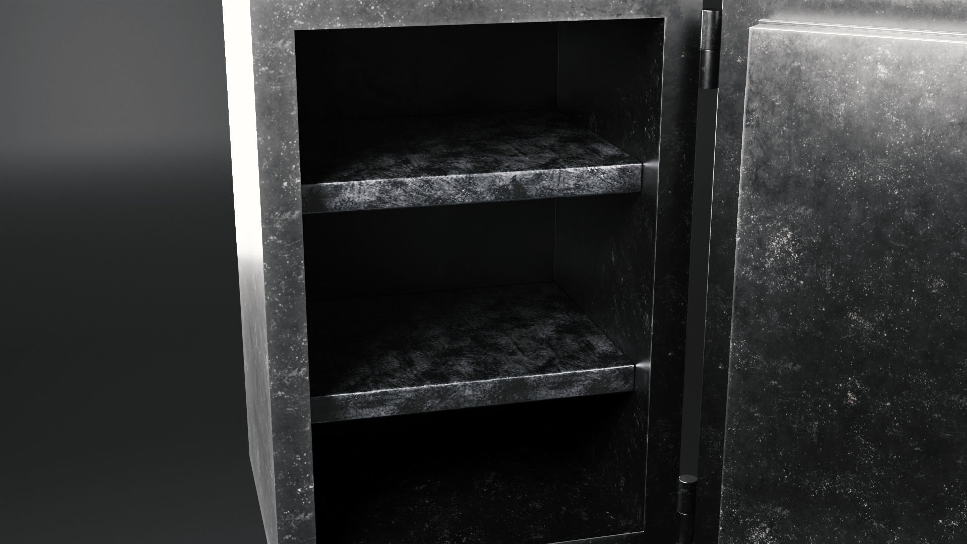 3D model Low-poly Safe by Nikdox VR / AR / low-poly | CGTrader