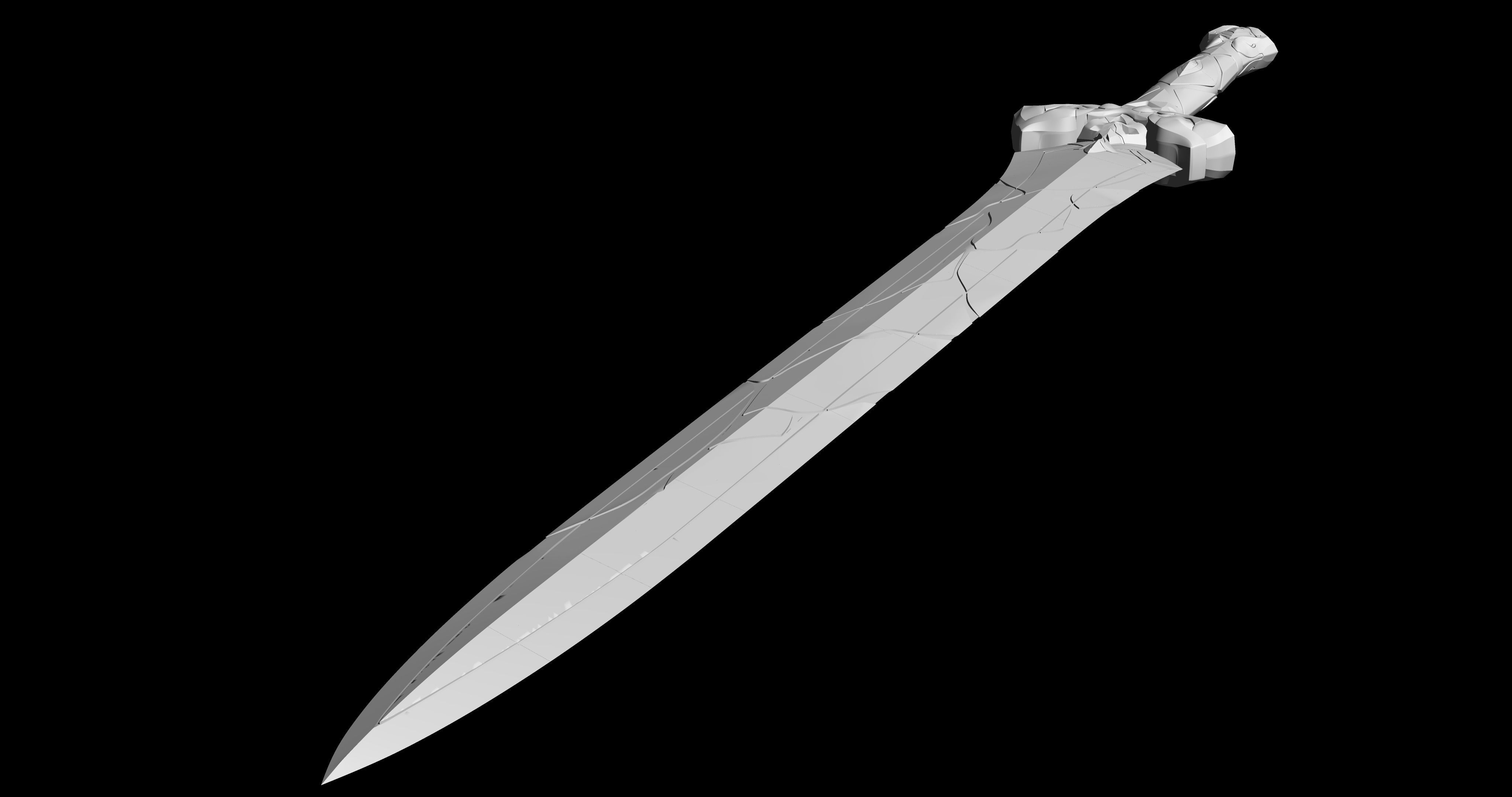 Honkai star rail blade sword 3D model 3D printable | CGTrader