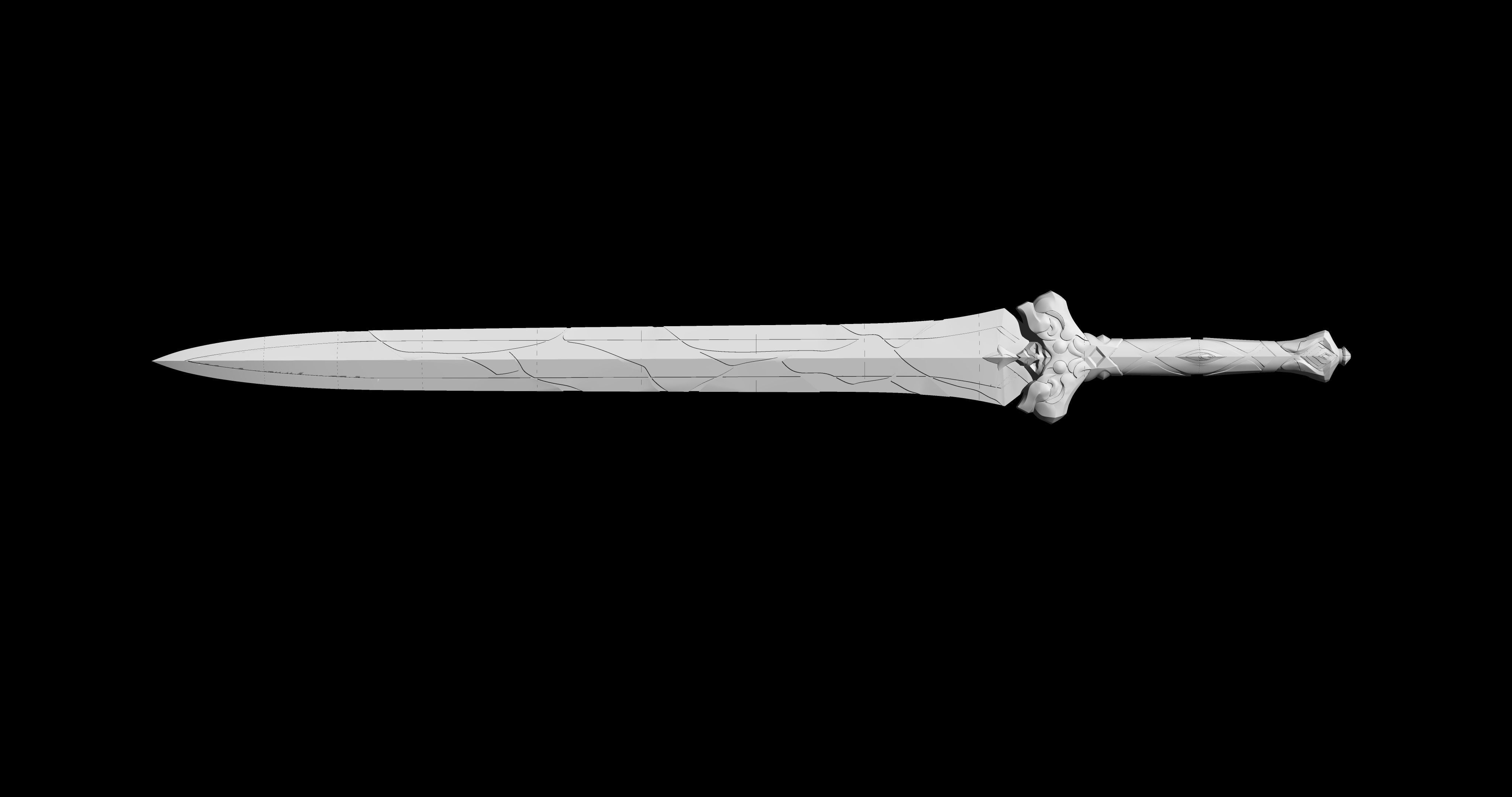 Honkai star rail blade sword 3D model 3D printable | CGTrader