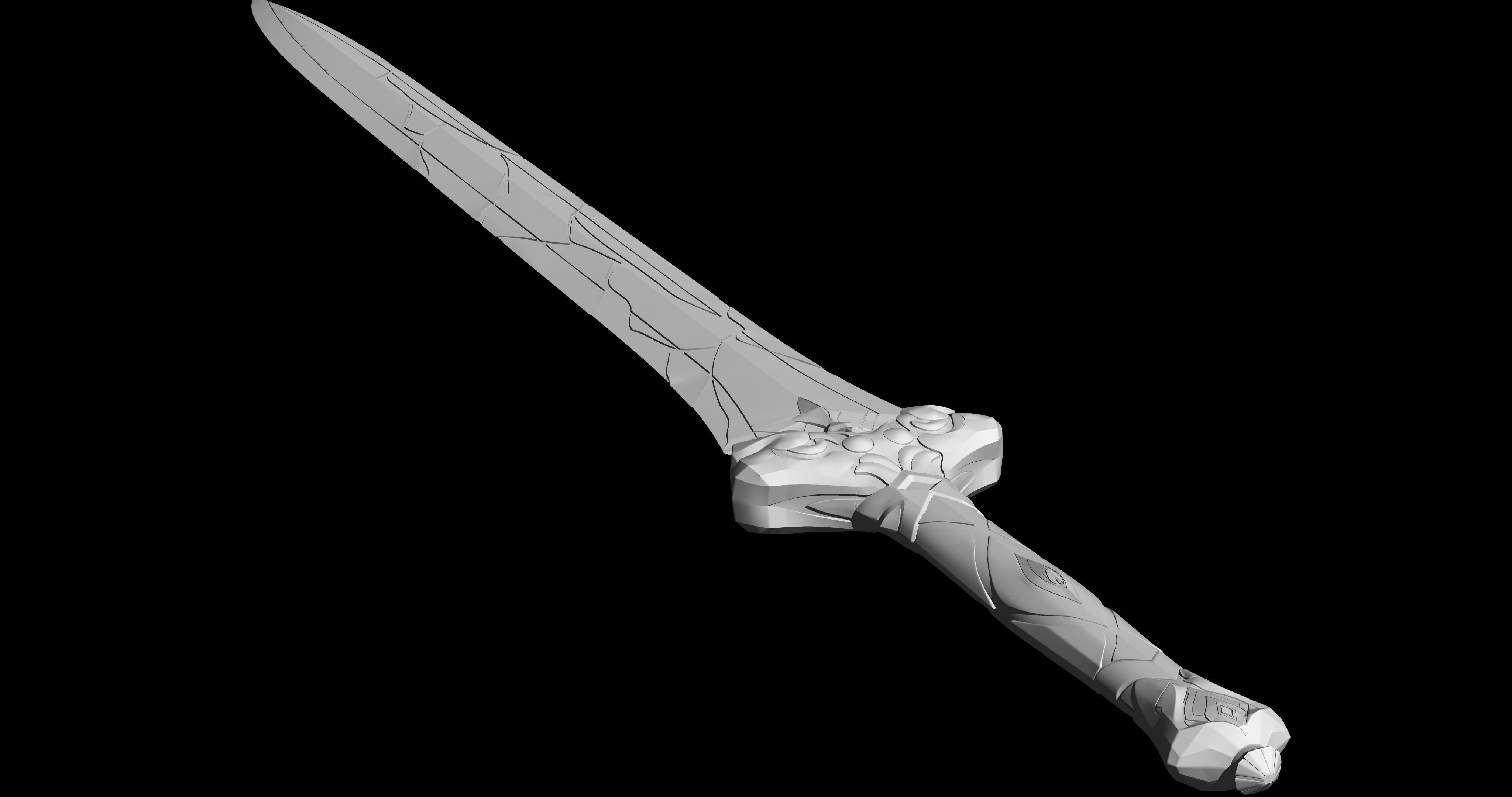 Honkai star rail blade sword 3D model 3D printable | CGTrader