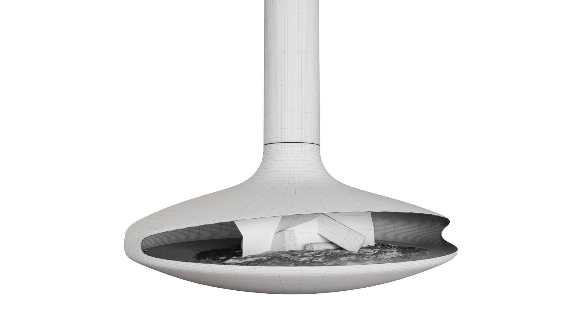 Fireplace Focus Creation Gyrofocus 3D model | CGTrader