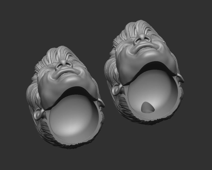 Reverse Flash Unmasked - Head for Action Figures 3D model 3D printable ...