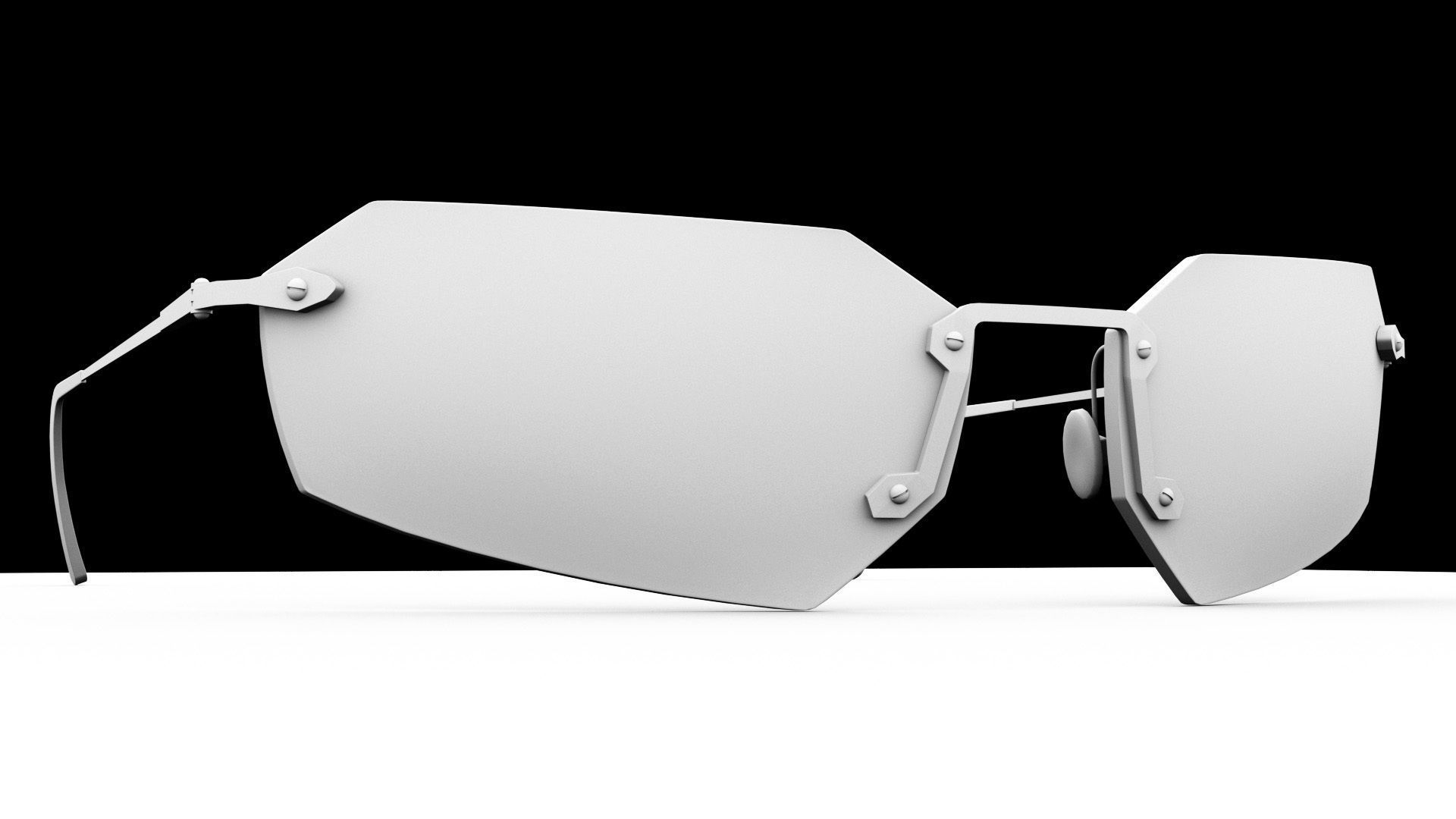 3D model The Matrix Sunglasses - Agent Smith VR / AR / low-poly | CGTrader