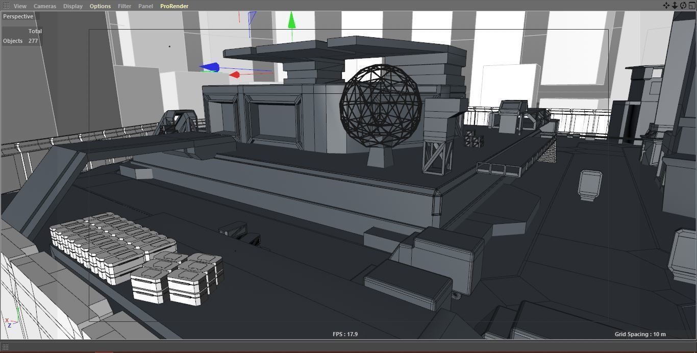 3D model 3D FPS game environment low poly VR / AR / low-poly | CGTrader