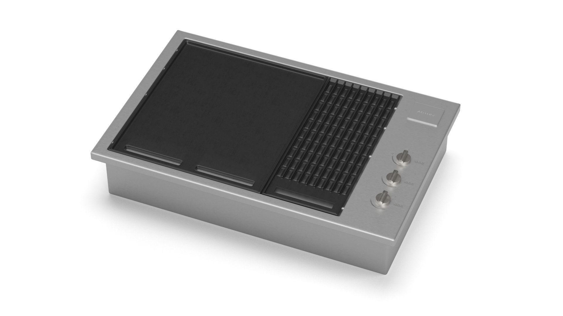 Artusi 80cm Built In Gas BbQ Cooktop Abbqm2 3D model | CGTrader