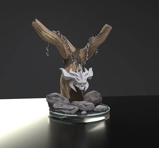 Diablo4 Lilith 3D model 3D printable | CGTrader