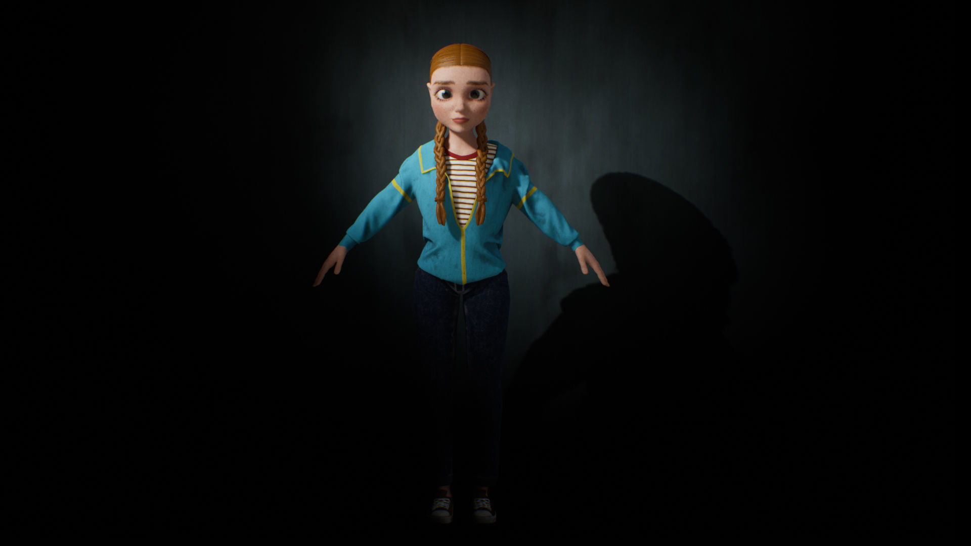 3D model Low Poly Game Ready Rigged Stylized Character Max VR / AR ...