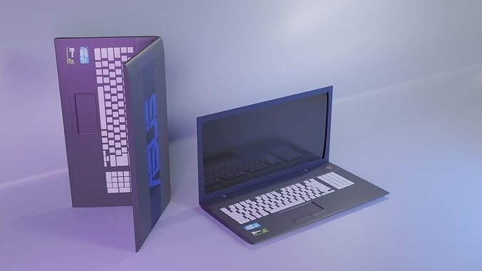 laptop pc micro asus 3D model | CGTrader