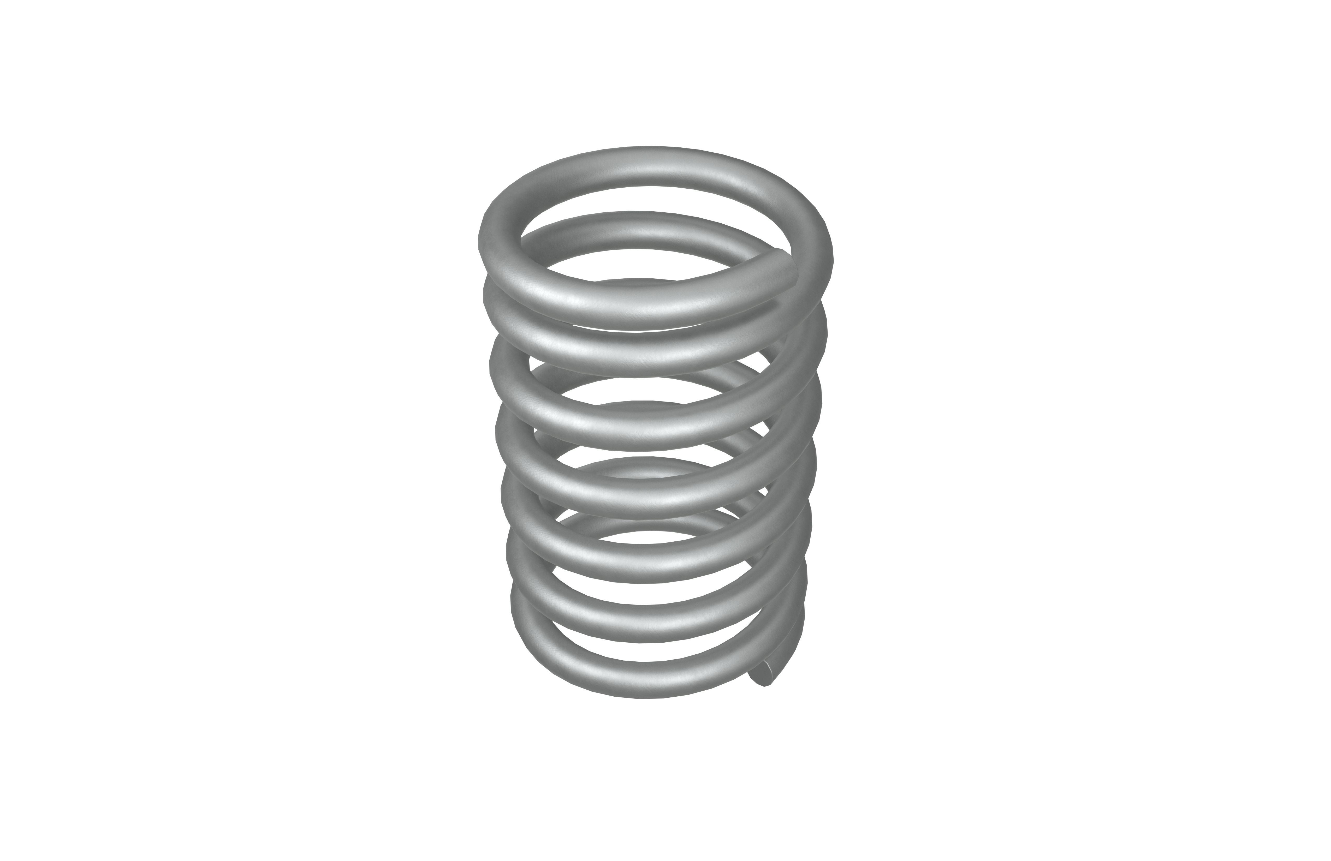 3D model Coil Spring V1 001 VR / AR / low-poly | CGTrader