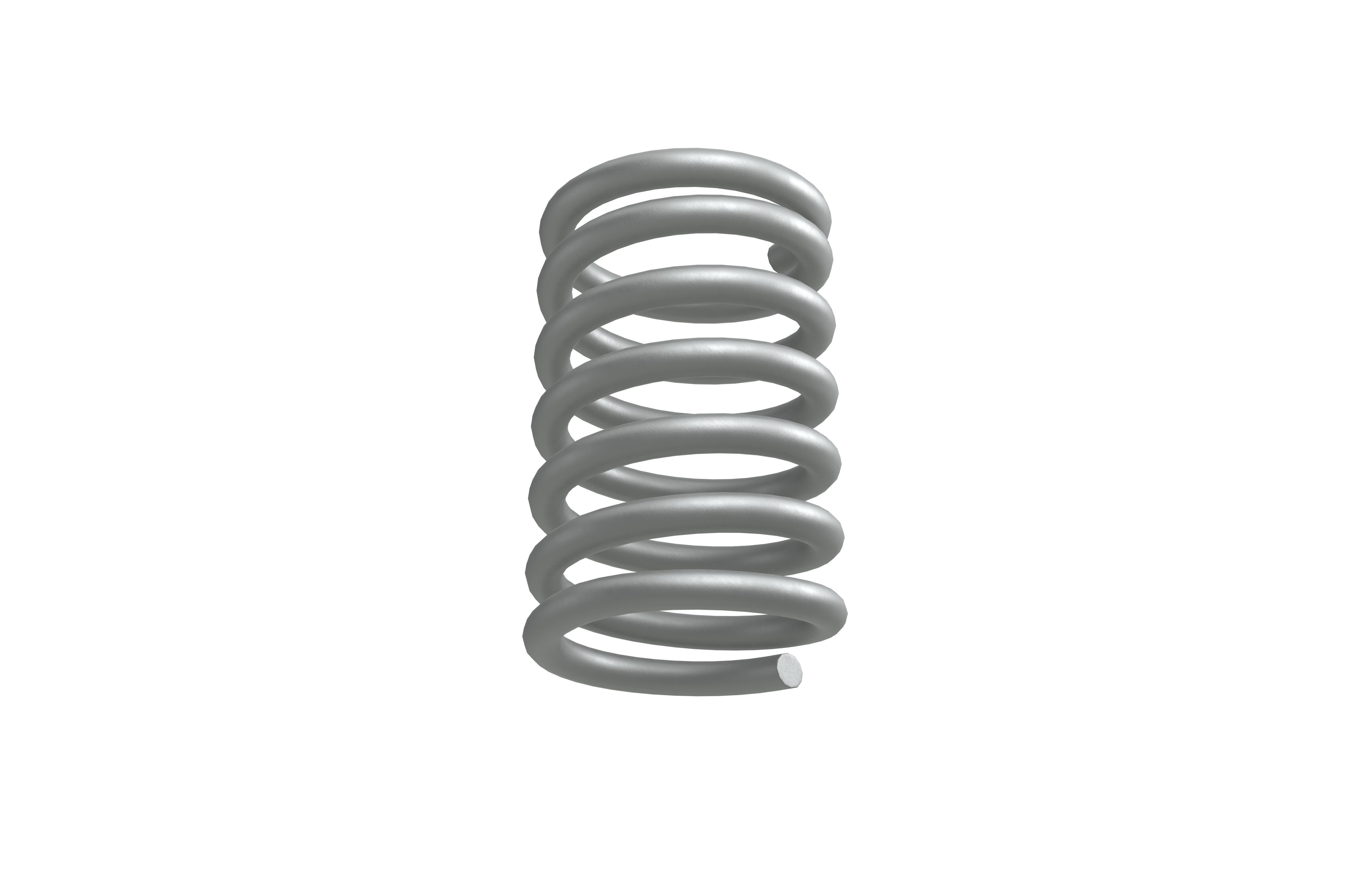 3D model Coil Spring V1 001 VR / AR / low-poly | CGTrader