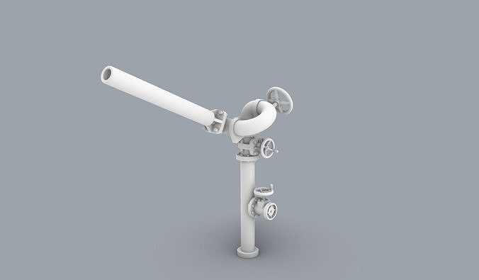 3D model Firepro Water Cannon VR / AR / low-poly | CGTrader