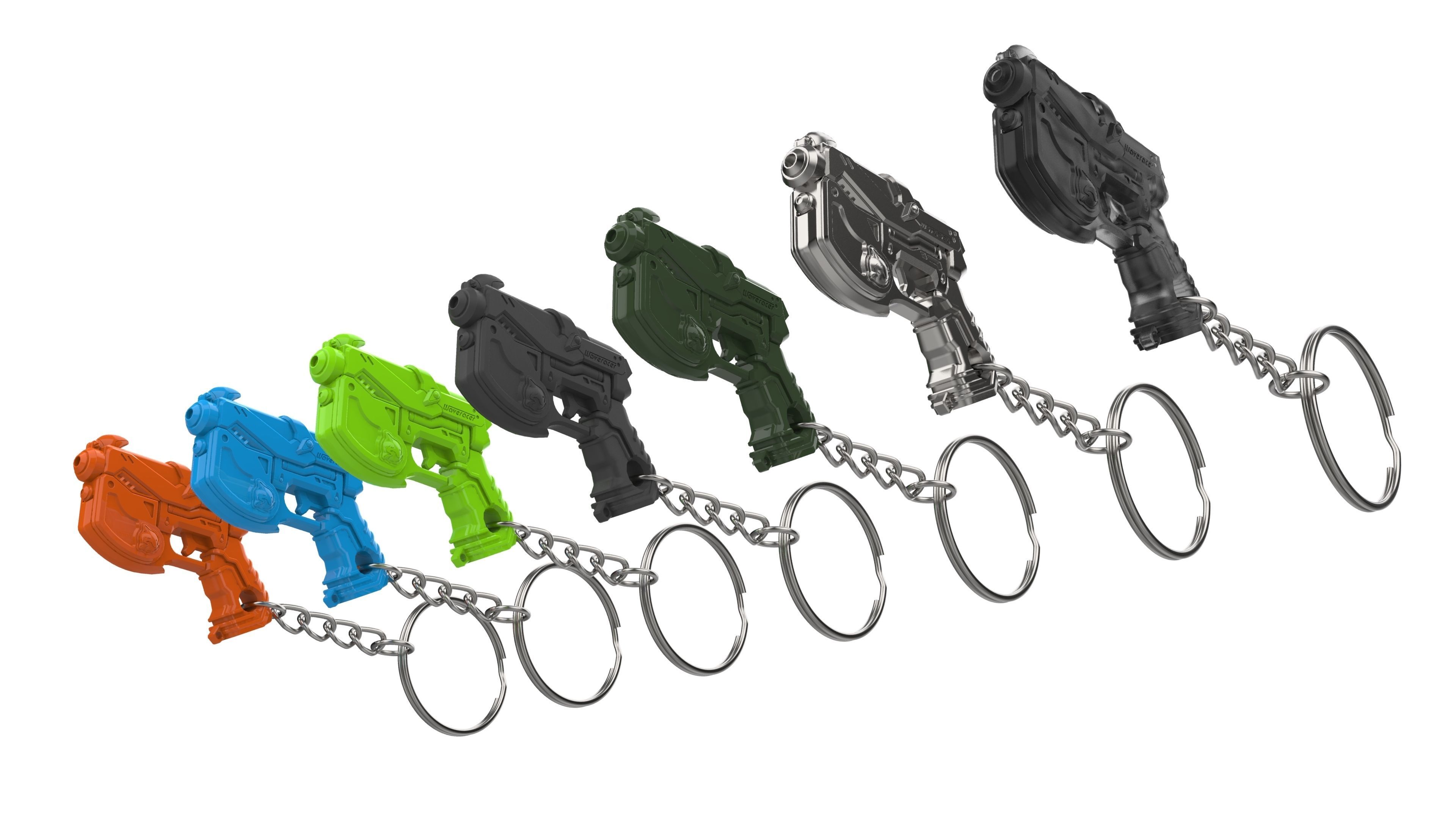 Keychain - DVa Waveracer Blaster - Overwatch - Printable - STL 3D model ...