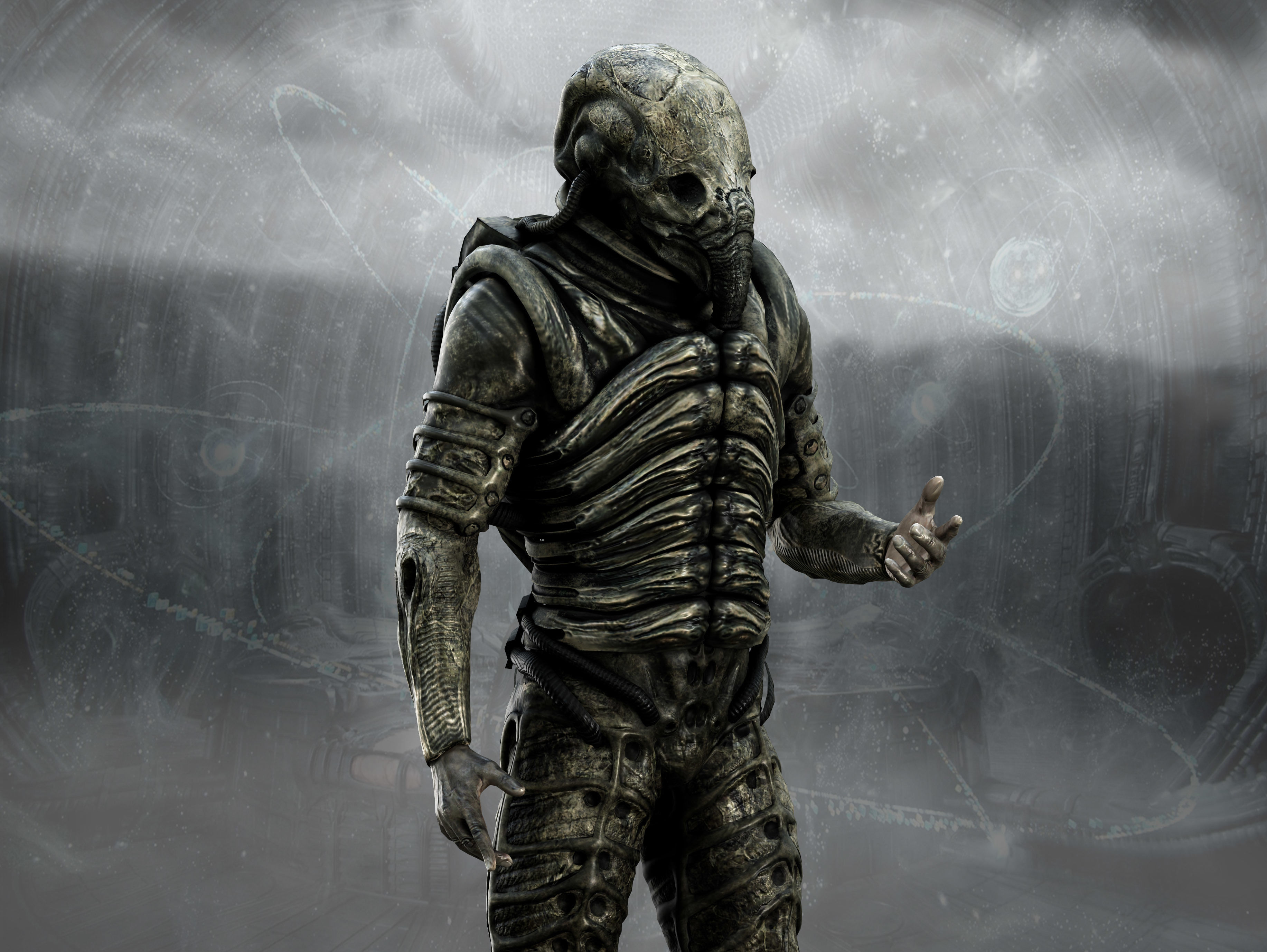 3D model Prometheus Space Jockey VR / AR / low-poly rigged | CGTrader