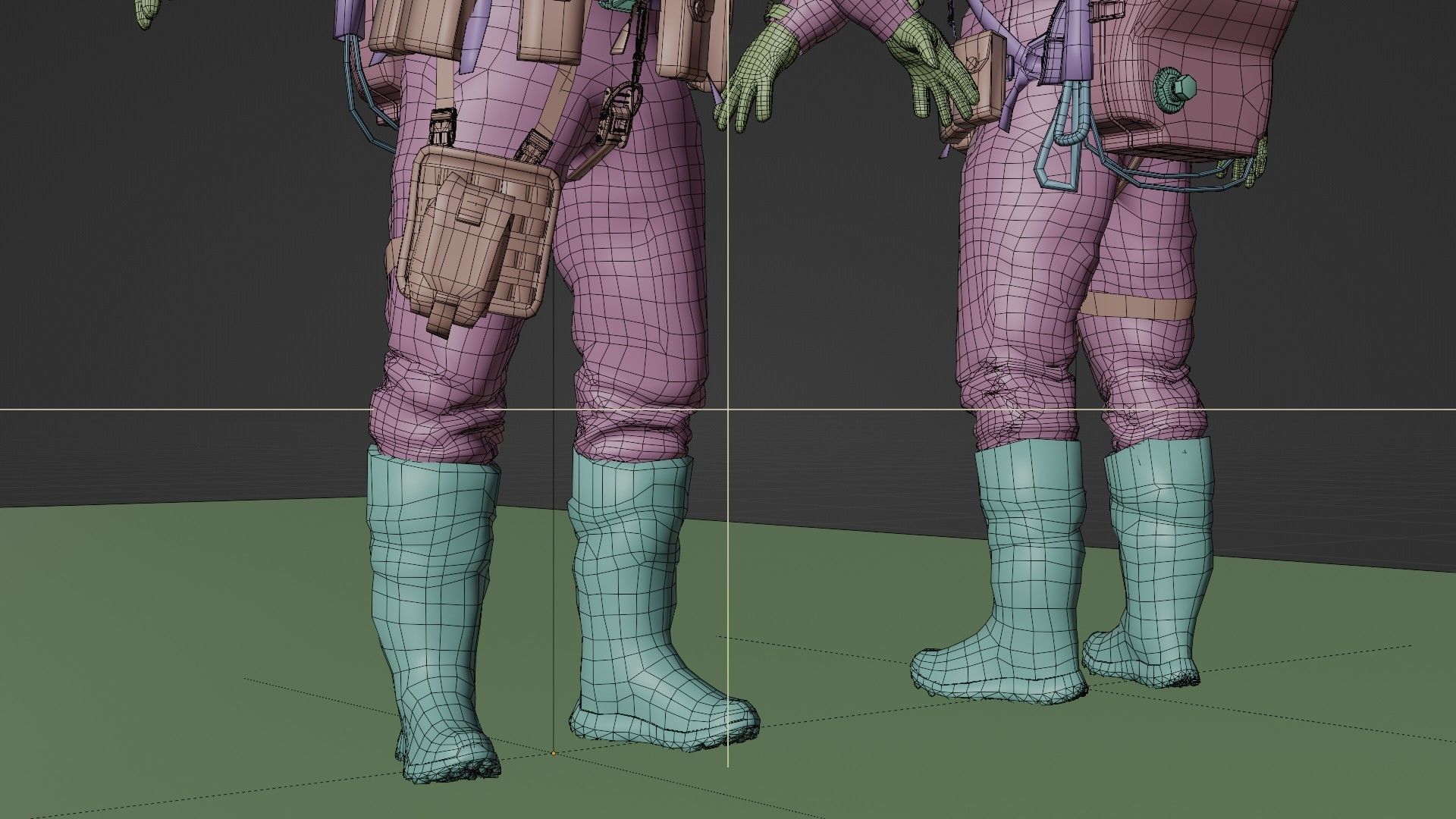 3D model Modern Deep Sea Diving Suit VR / AR / low-poly | CGTrader