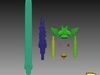 Link Master Sword TOTK 3D model 3D printable | CGTrader