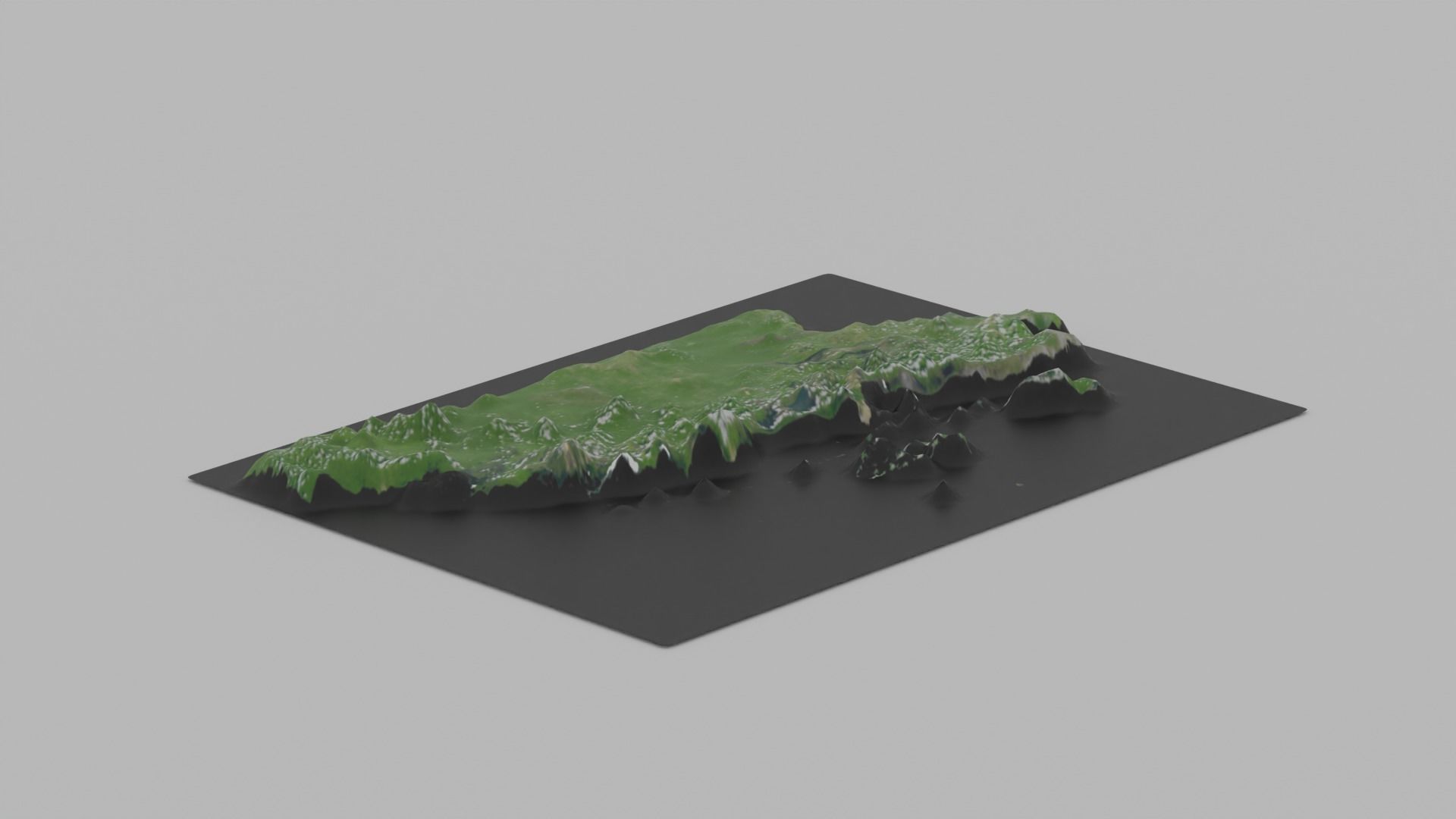 3D model Belize Map Country VR / AR / low-poly | CGTrader