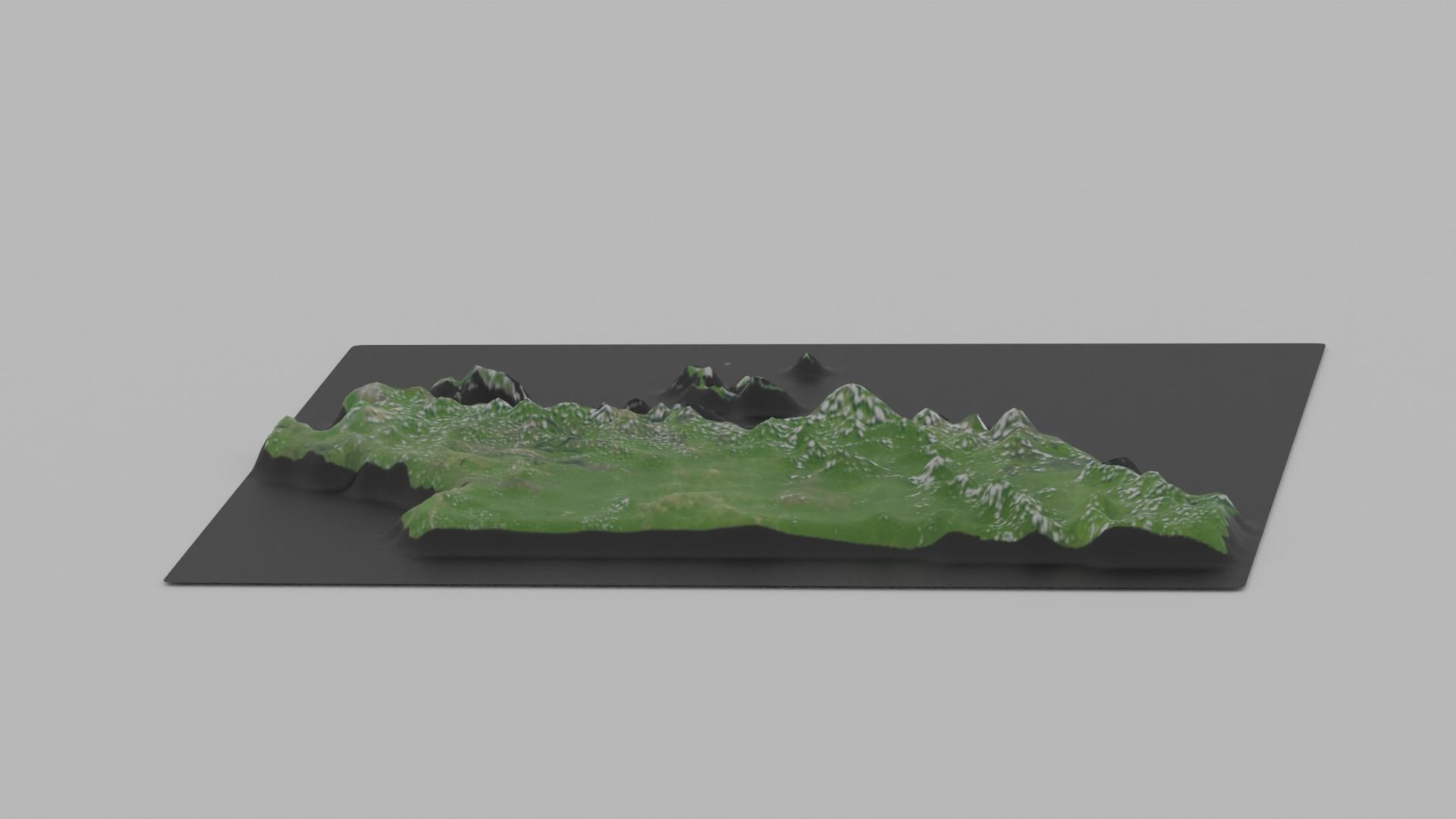 3D model Belize Map Country VR / AR / low-poly | CGTrader