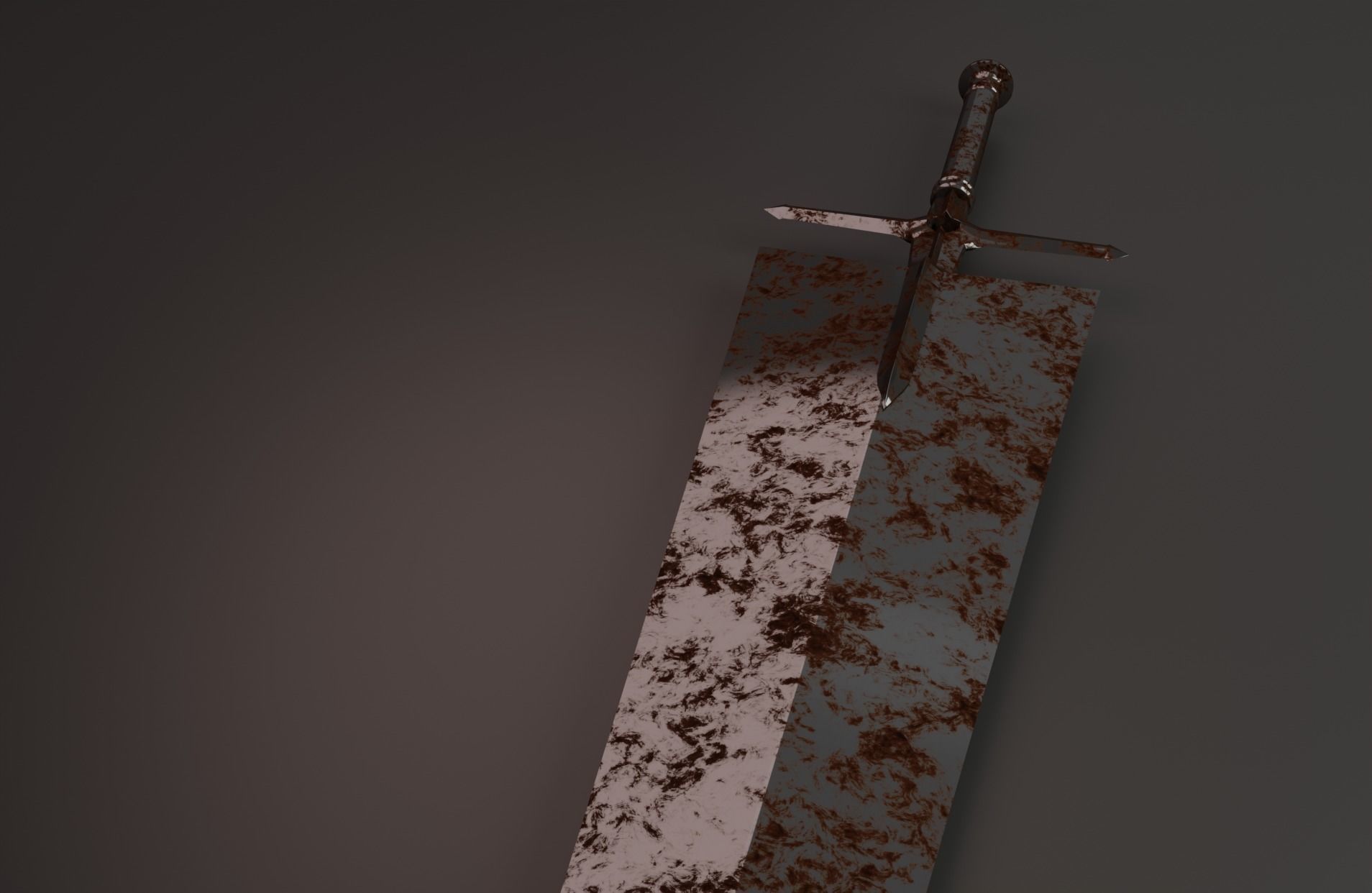 Black Clover - Asta Demon Slayer Sword 3D model | CGTrader