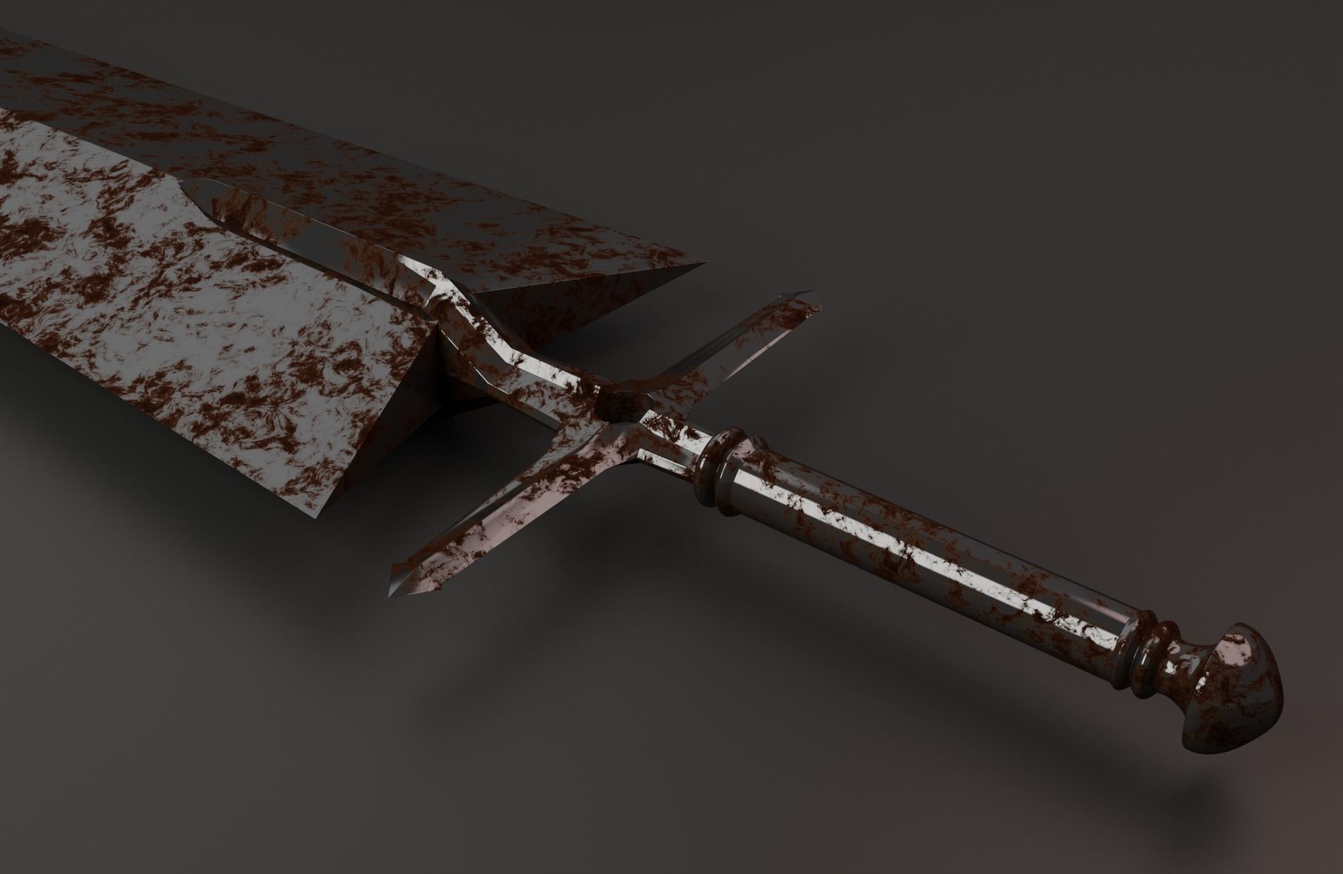 Black Clover - Asta Demon Slayer Sword 3D model | CGTrader