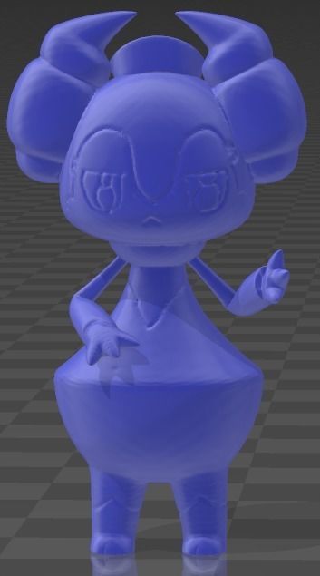 Indeedee nurse joy 3D model 3D printable | CGTrader