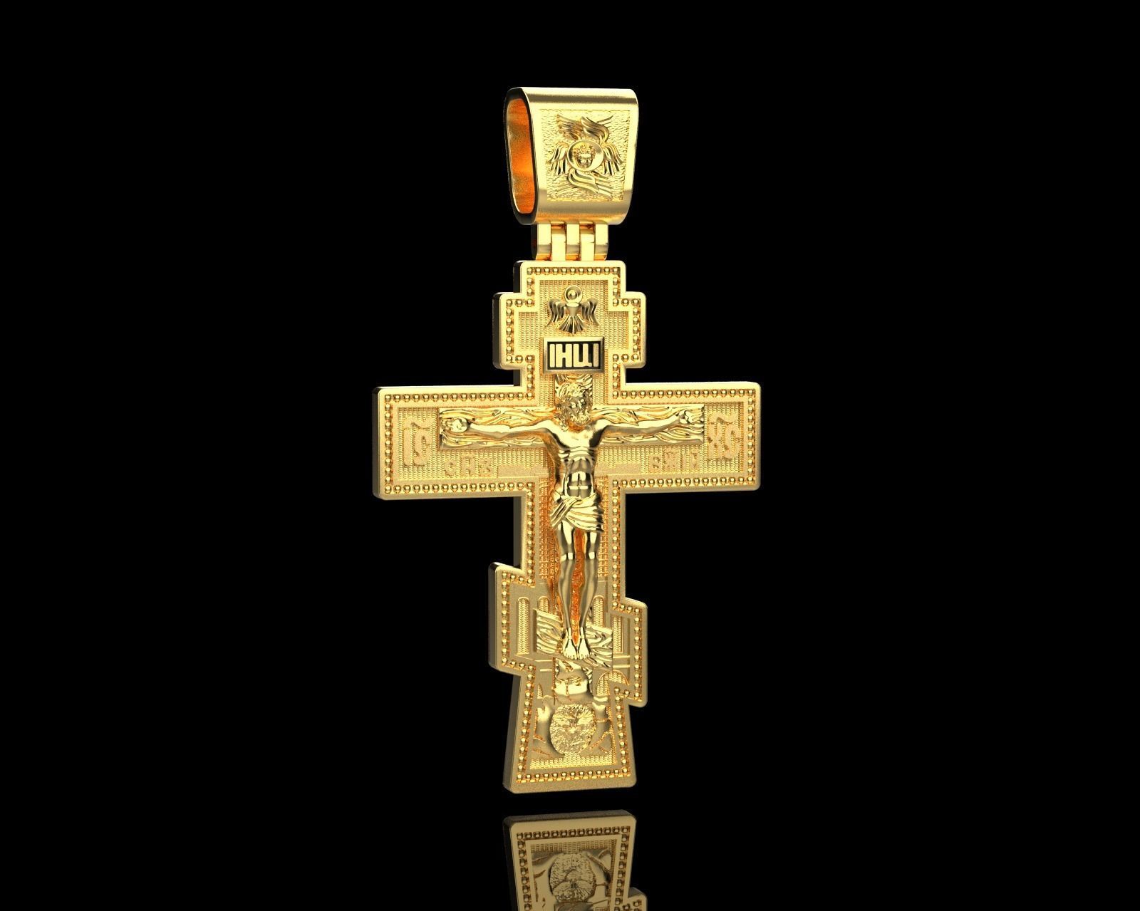 Cross Orthodox 0162 3D model 3D printable | CGTrader