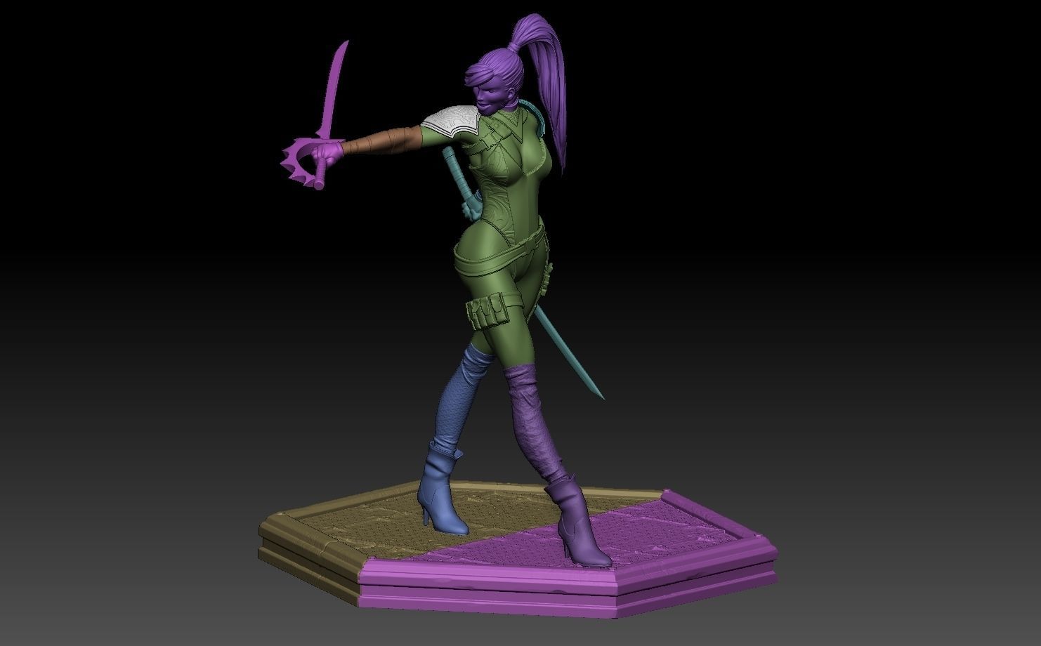 Zealot WildCATS 3D model 3D printable | CGTrader