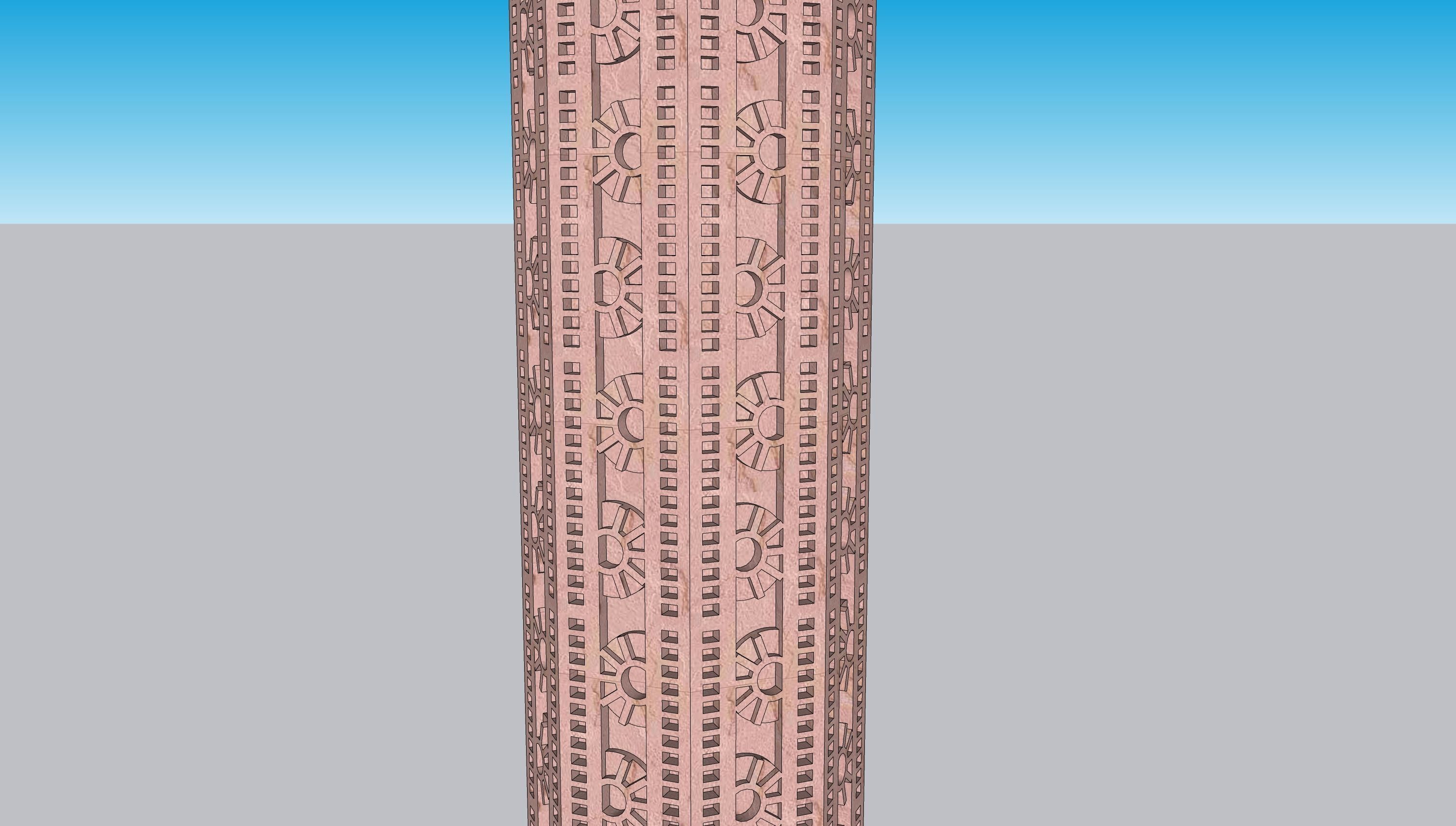 3D model Indian stone piller column VR / AR / low-poly | CGTrader