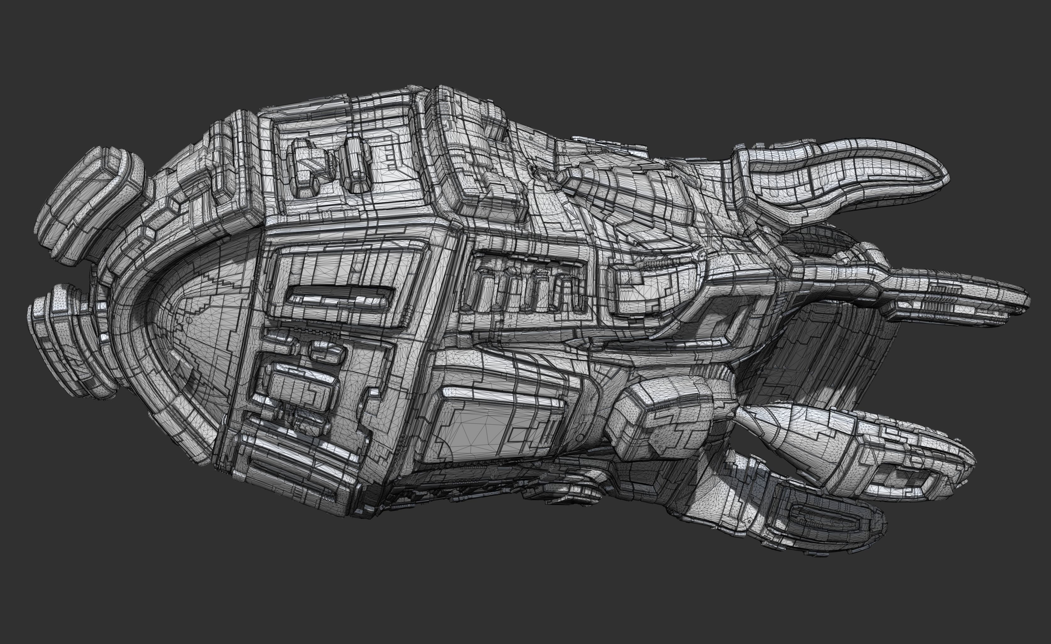 space equipment node 00201 3D model | CGTrader
